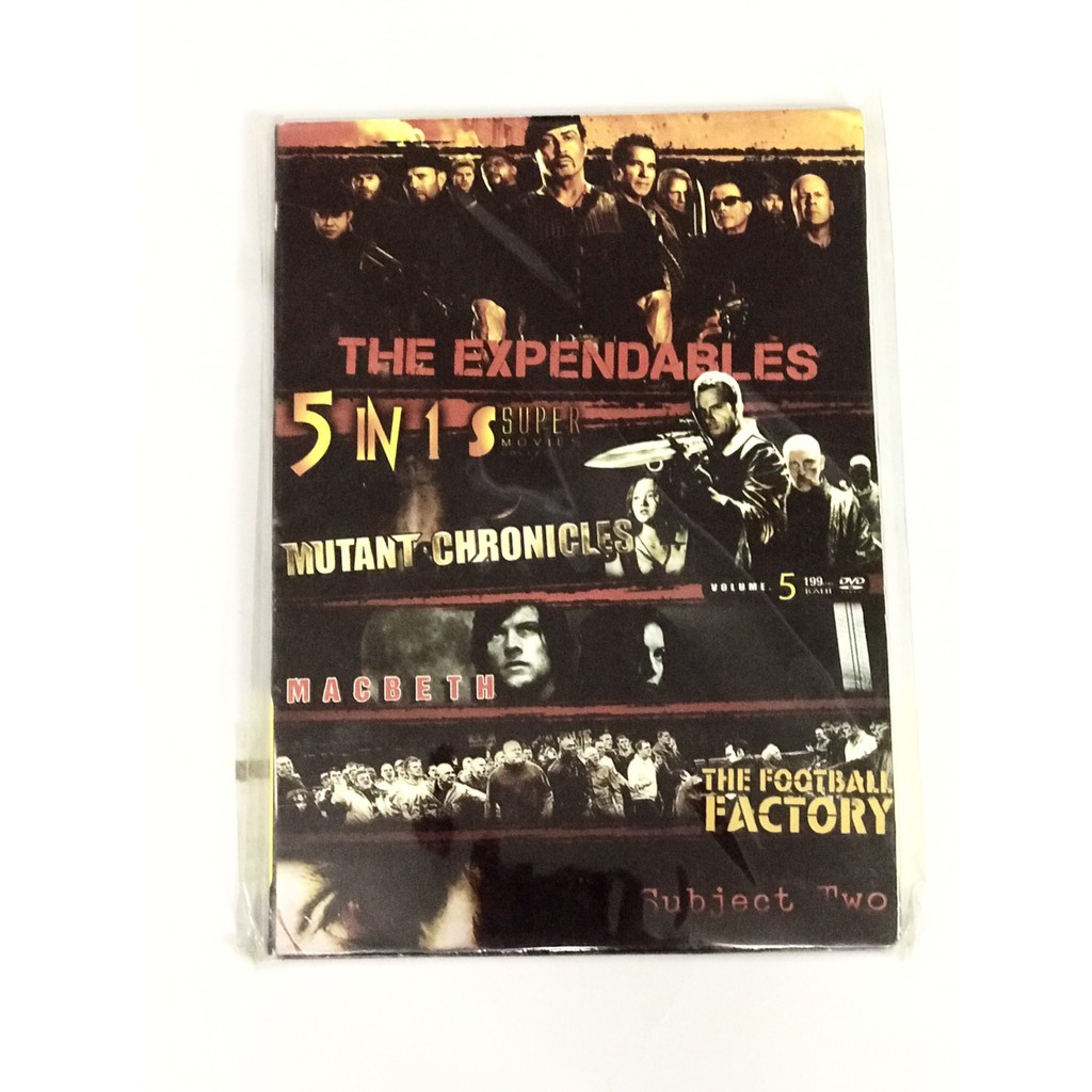 DVD 5 in 1 Super Movies Vol.5 | Shopee Thailand