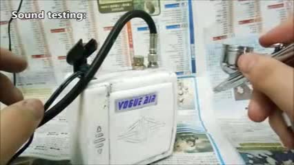 HS08 MINI AIR COMPRESSER + AIRBRUSH | 0.3mm ชุดสุดคุ้ม ปั๊มลม + แอร์บ ...