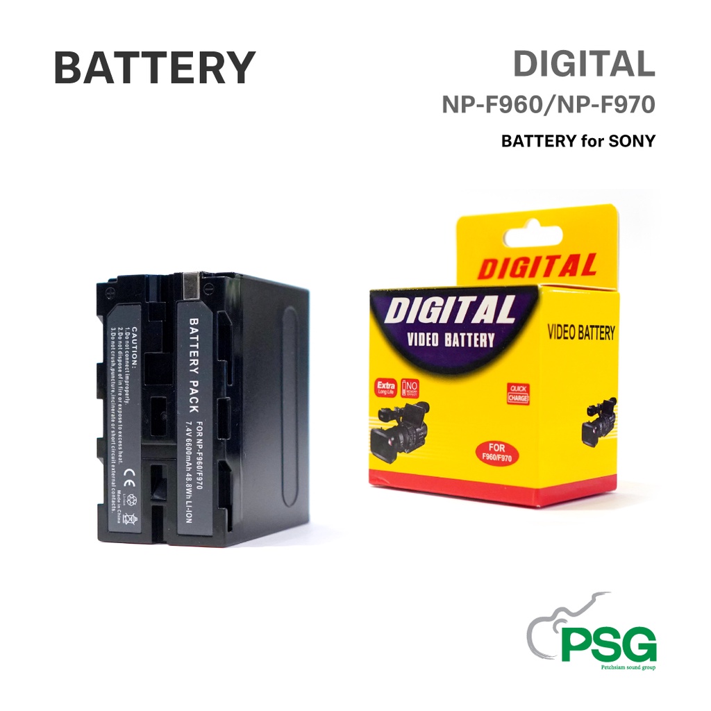 BATTERY Pack DIGITAL NP-F960/NP-F970 | Shopee Thailand