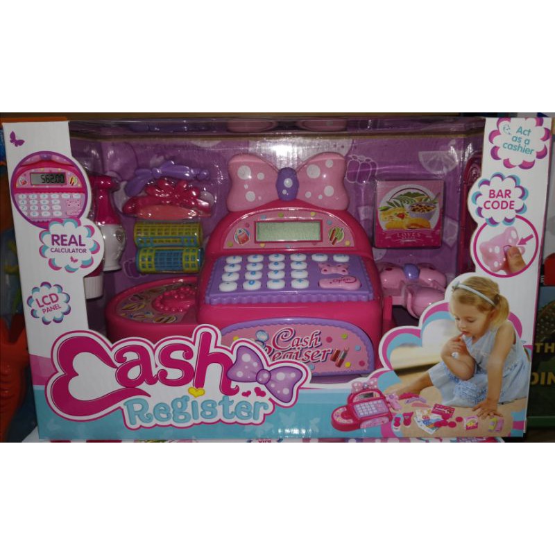 CleverToys แคชเชียร์โบว์ชมพู | Shopee Thailand