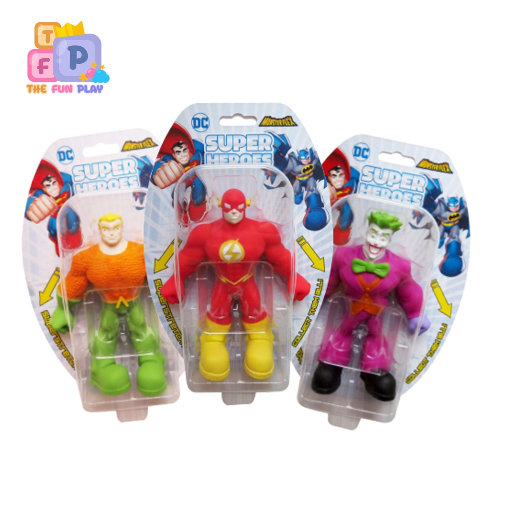 TheFunPlay Monster flex DC ดีซีซุปเปอร์ฮีโร่ | Shopee Thailand