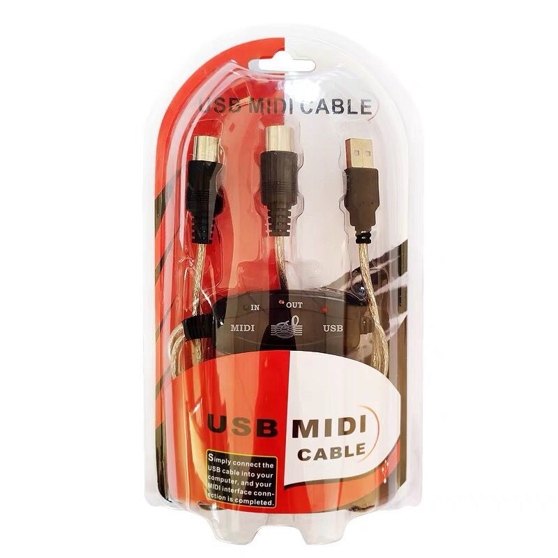 USB MIDI Cable 1.8 M | Shopee Thailand