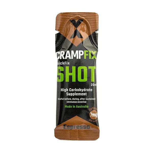 CrampFix ผลิตภัณฑ์กินหยุดตะคริว แบบซอง Shot 20ml. และแบบขวด 50ml ...