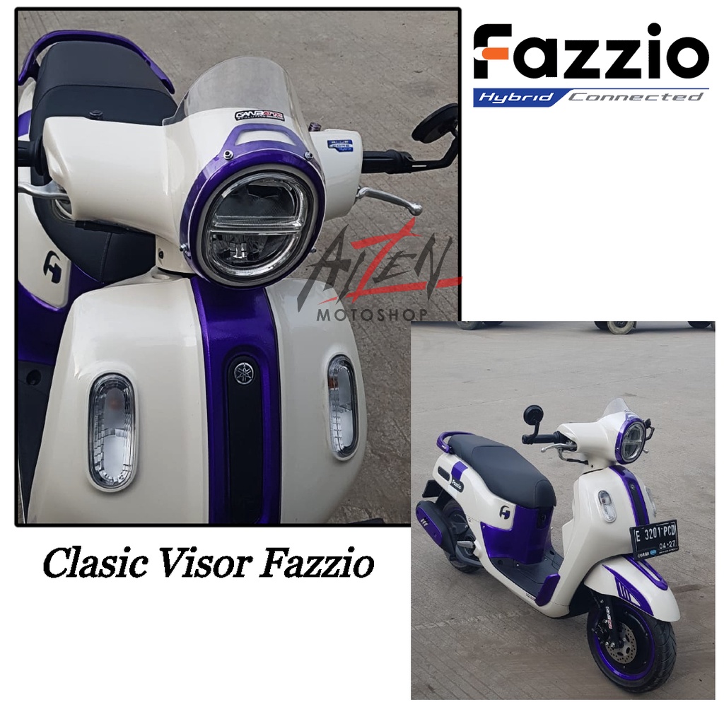 Fazzio 125 Classic Visor | Shopee Thailand