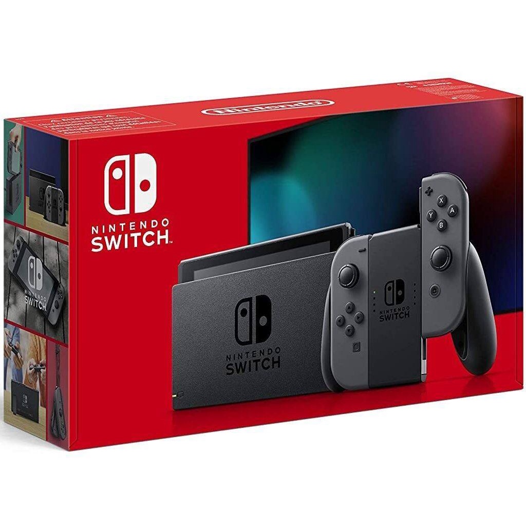 NINTENDO SWITCH CONSOLE WITH GRAY JOYCON [PXT] NINTENDO SWITCH /Touch ...