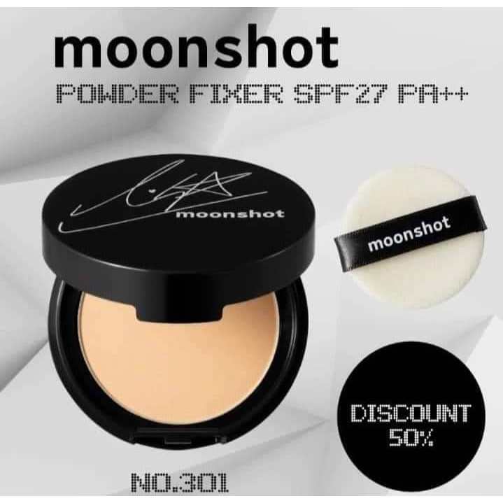 MoonShot x LISA’s pick แป้งตลับ เบอร์ 301 power fixer special edition spf27 pa+++ขนาด 5g ...