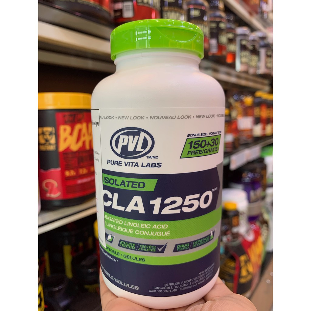 PVL CLA 1000 180s. พีวีแอล ซีแอลเอ 180 แคปซูล | Shopee Thailand