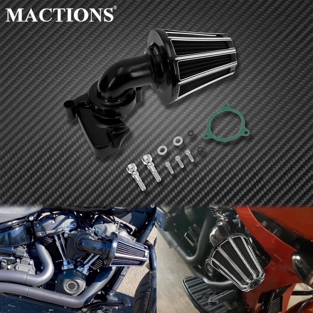 Motorcycle CNC Air Filter Cleaner Kit For Harley Softail Touring ...