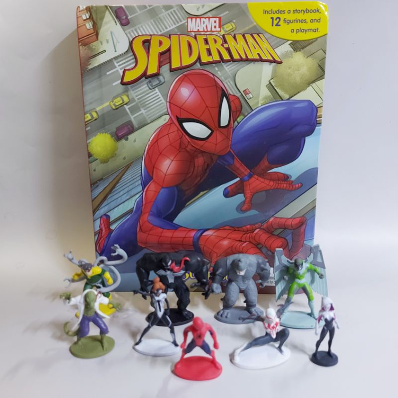 ของเล่นสะสม Marvel Spider-Man My Busy Book (มีของตามภาพ) | Shopee Thailand