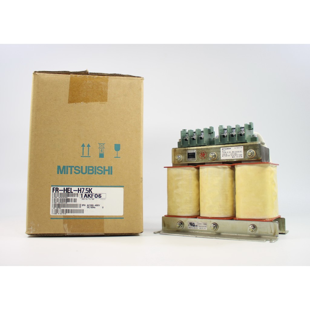 FR-HEL-H7.5K รีแอคเตอร์ (Reactor) MITSUBISHI รุ่น FR-HEL-H7.5K รีแอคเตอร์ไฟกระแสตรง(DC Reactor ...
