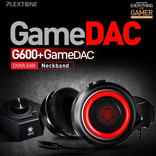 PLEXTONE G600 GameDAC 7.1 chanel หูฟังสำหรับเล่นเกมหูฟังสเตอริโอหูฟัง ...