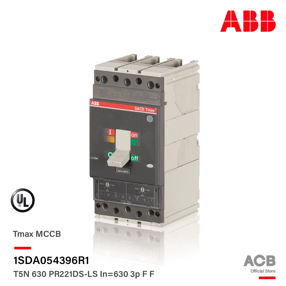 ABB 1SDA054396R1 T5N 630 PR221DS-LS/I IN=630 3P F F | Shopee Thailand