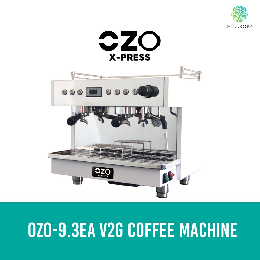 Hillkoff : เครื่องชงกาแฟ OZO-9.3EA V2G COFFEE MACHINE | Shopee Thailand