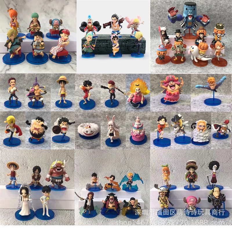 ฟิกเกอร์ One Piece WCF Box Q Version Ape King Fourth Gear Luffy Little ...