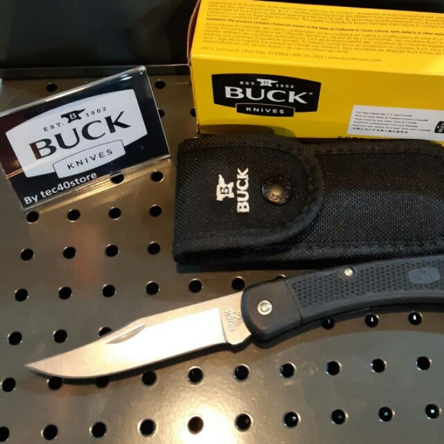 Buck Knives Folding Hunter LT 0110BKSLT-B Made in USA มีดพับ มีดเดินป่า ...