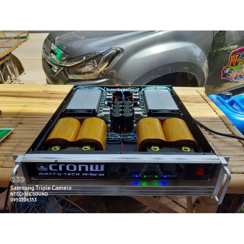 เพาเวอร์แอมป์รุ่นTR5000วัตต์ขุมพลังหม้อแปลงคู่ฟลูบริจเสตอร์ | Shopee Thailand