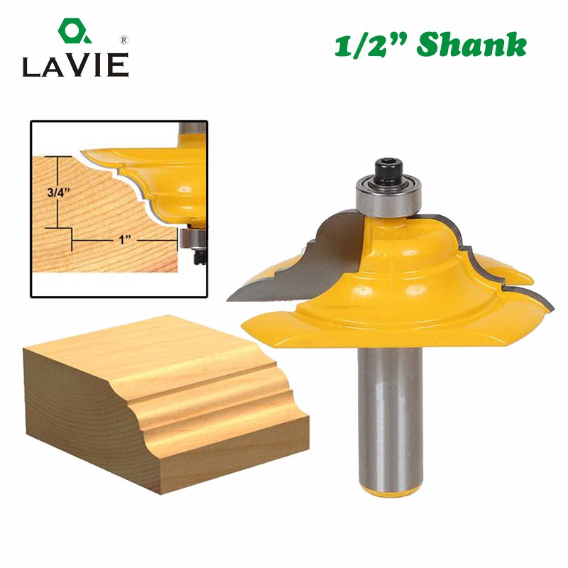 LA VIE 1 PC 1/2 Shank Table Edge Router Bit French Baroque Line มีด ...