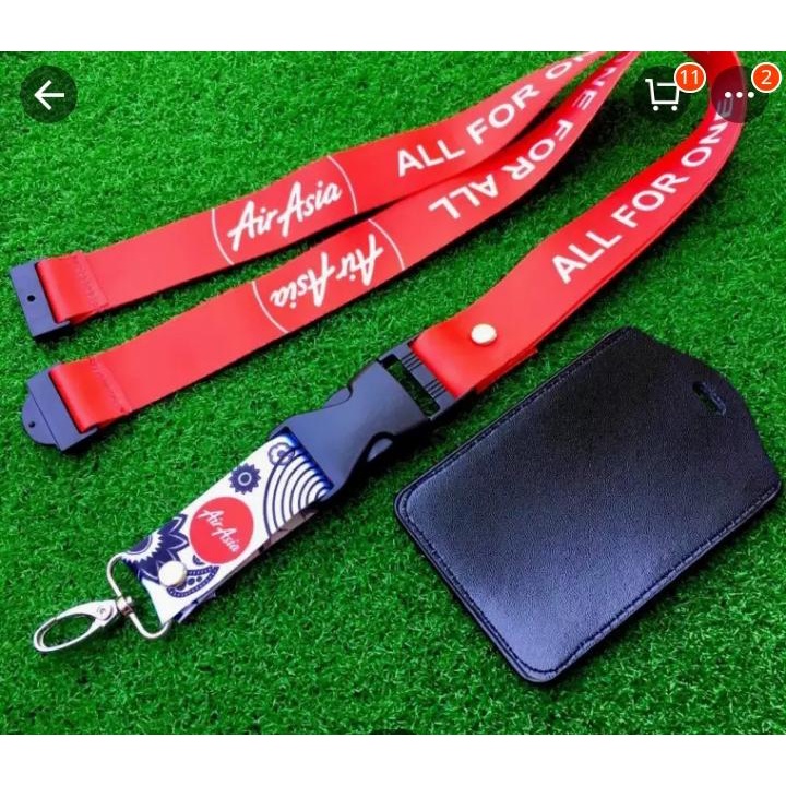 [จัดส่งในวันเดียวกัน] เชือกเส้นเล็ก ลายดอกไม้ พรีเมี่ยม AIRASIA ฟรีซอง ...