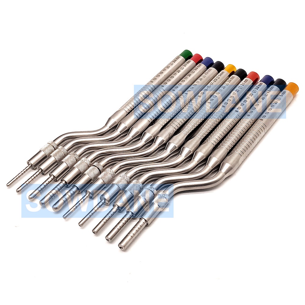 1 piece Dental Implant Osteotome Tool Dental Sinus Lift Lifting Bended ...