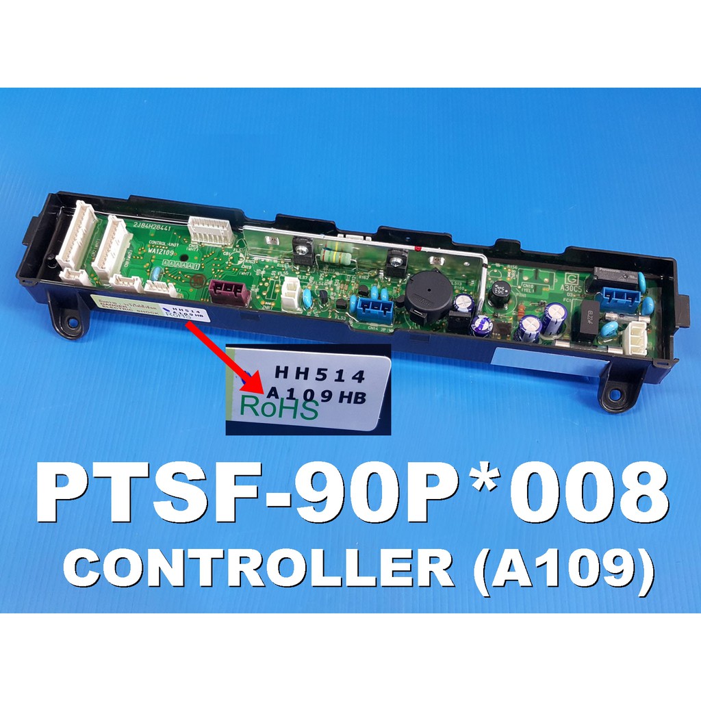 CONTROLLER (A109Q) 90P TH แผงควบคุม ยี่ห้อ Hitachi อะไหล่แท้จากโรงงาน ...