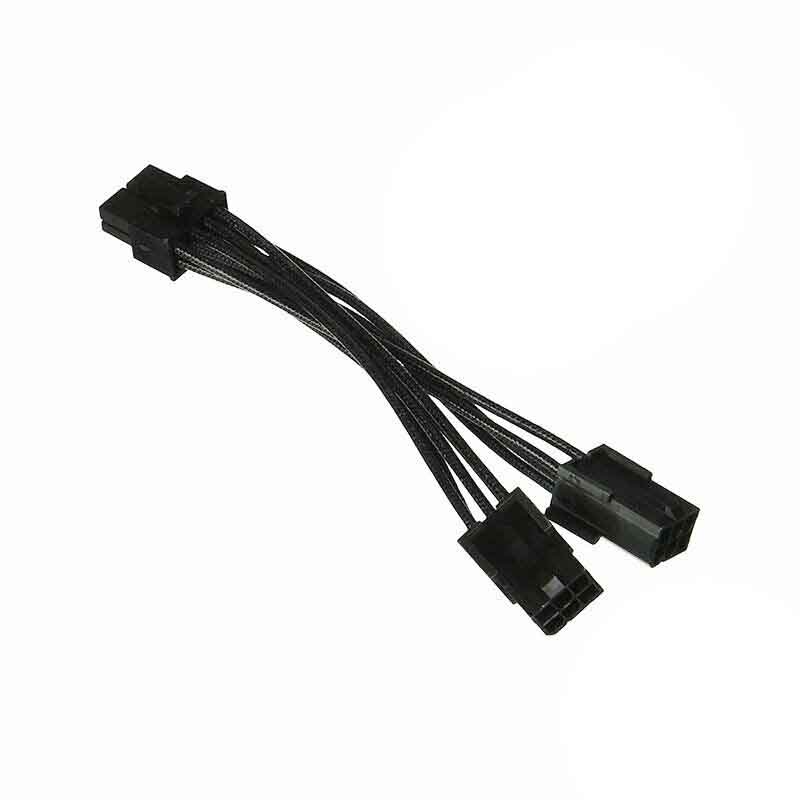 Evga Dual 6 Pin Female to 8 Pin Male PCI express VGA Power Cable ...