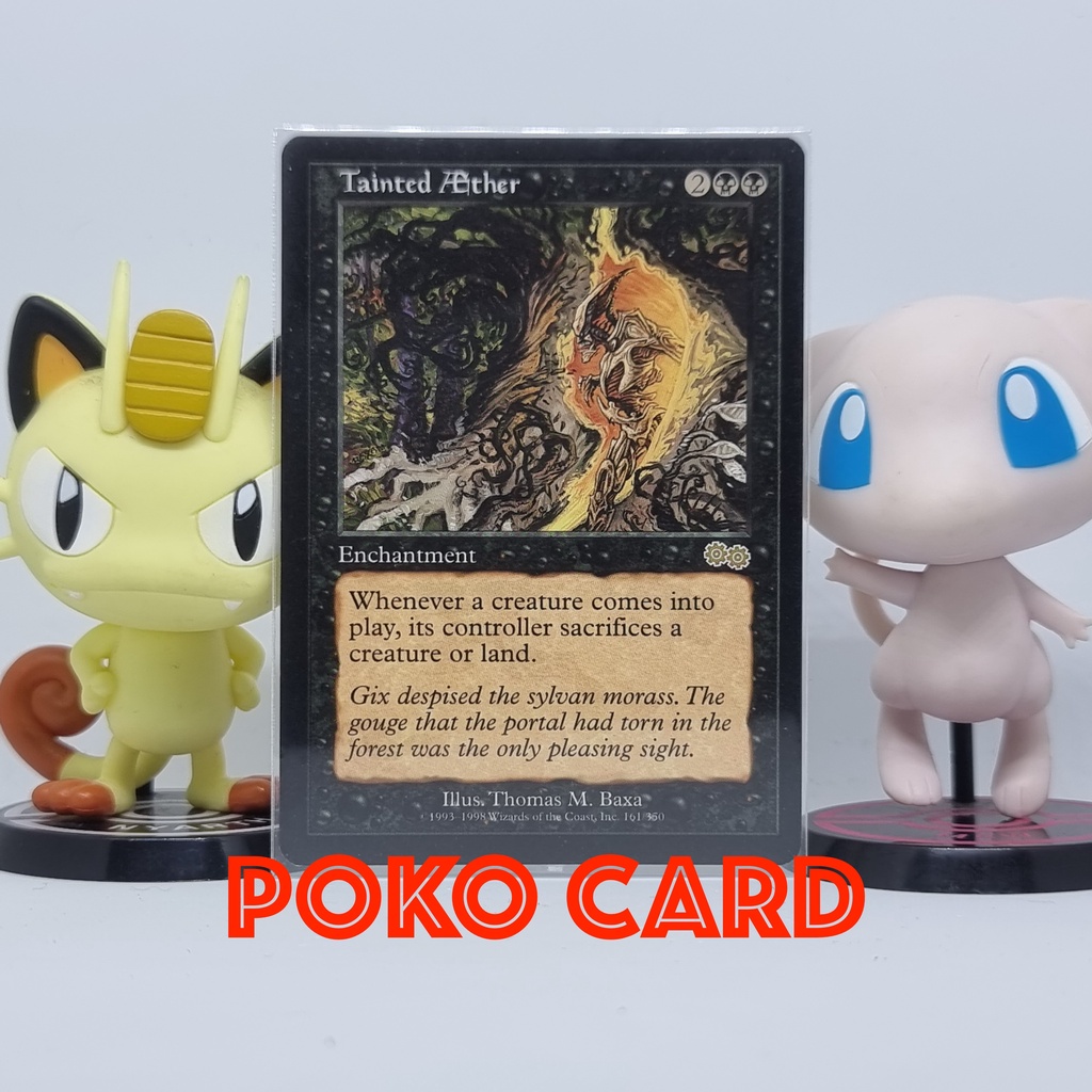 Tainted AEther สภาพ Ex การ์ด Magic The Gathering ของแท้ จากชุด Urza's ...