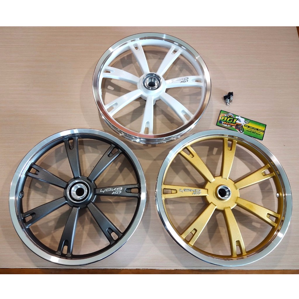 ล้อแม็ก YOKO A07 CLASSIC แท้ ของ YAMAHA,HONDA | Shopee Thailand
