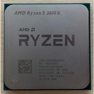 CPU (ซีพียู) AMD RYZEN 5 3600X 3.8 GHz (SOCKET AM4) ใช้งานปกติ | Shopee ...