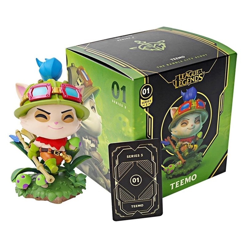 TEEMO FIGURE series 3 ล่าสุด ลิขสิทธิ์แท้จาก Riotgames เกม lol | Shopee ...