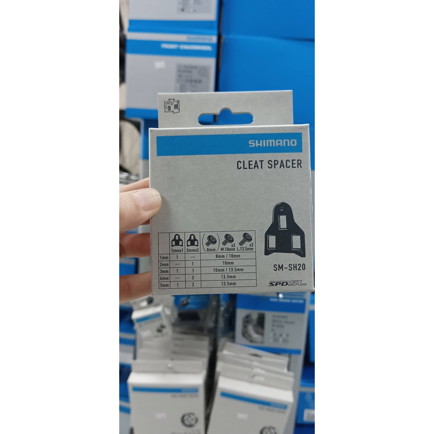 Shimano คลีท สเปเซอร์ SMSH20 SM-SH20 cleat spacer SPD-SL | Shopee Thailand