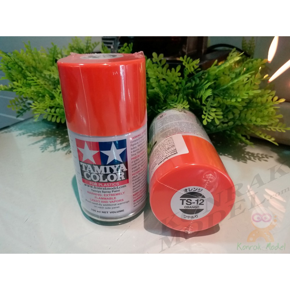 สีสเปย์ Tamiya TS-12 ORANGE 100ML | Shopee Thailand