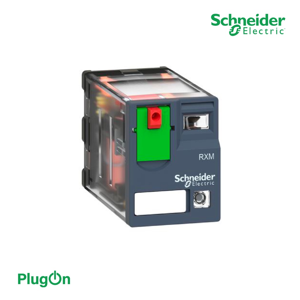 Schneider RXM4AB2P7 รีเลย์ แบบ 4 คอนแทคใช้กับไฟ 230 VAC ทนกระแส 6 แอมป์ ...