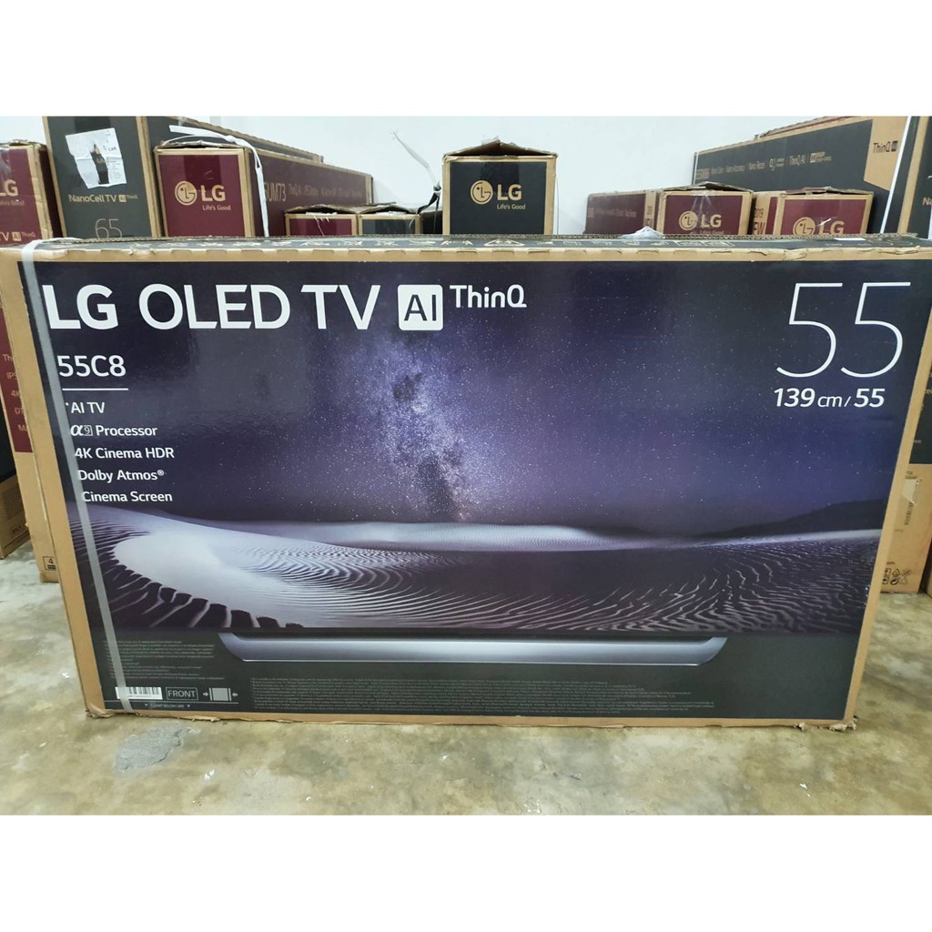 LG 55 นิ้ว รุ่น 55C8PTA OLED 4K SMART TV สินค้าเคลียร์ ตำหนิจุดดำอยู่ ...