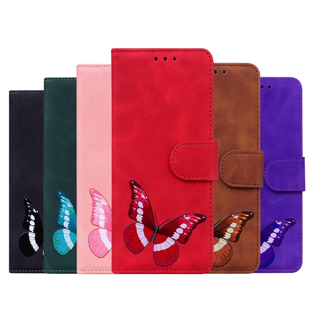เคสโทรศัพท์มือถือหนัง ฝาพับ พร้อมช่องใส่บัตร ขาตั้งวาง สําหรับ Oppo A38