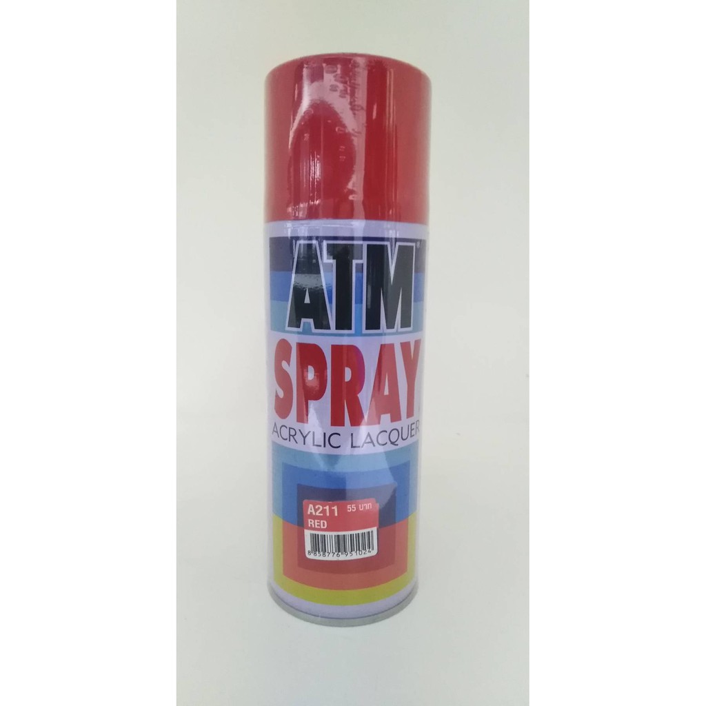 ATM Spray Acrylic Lacquer สเปรย์สำหรับงานอเนกประสงค์ ชนิดฟิล์ม มี 18 สี ...
