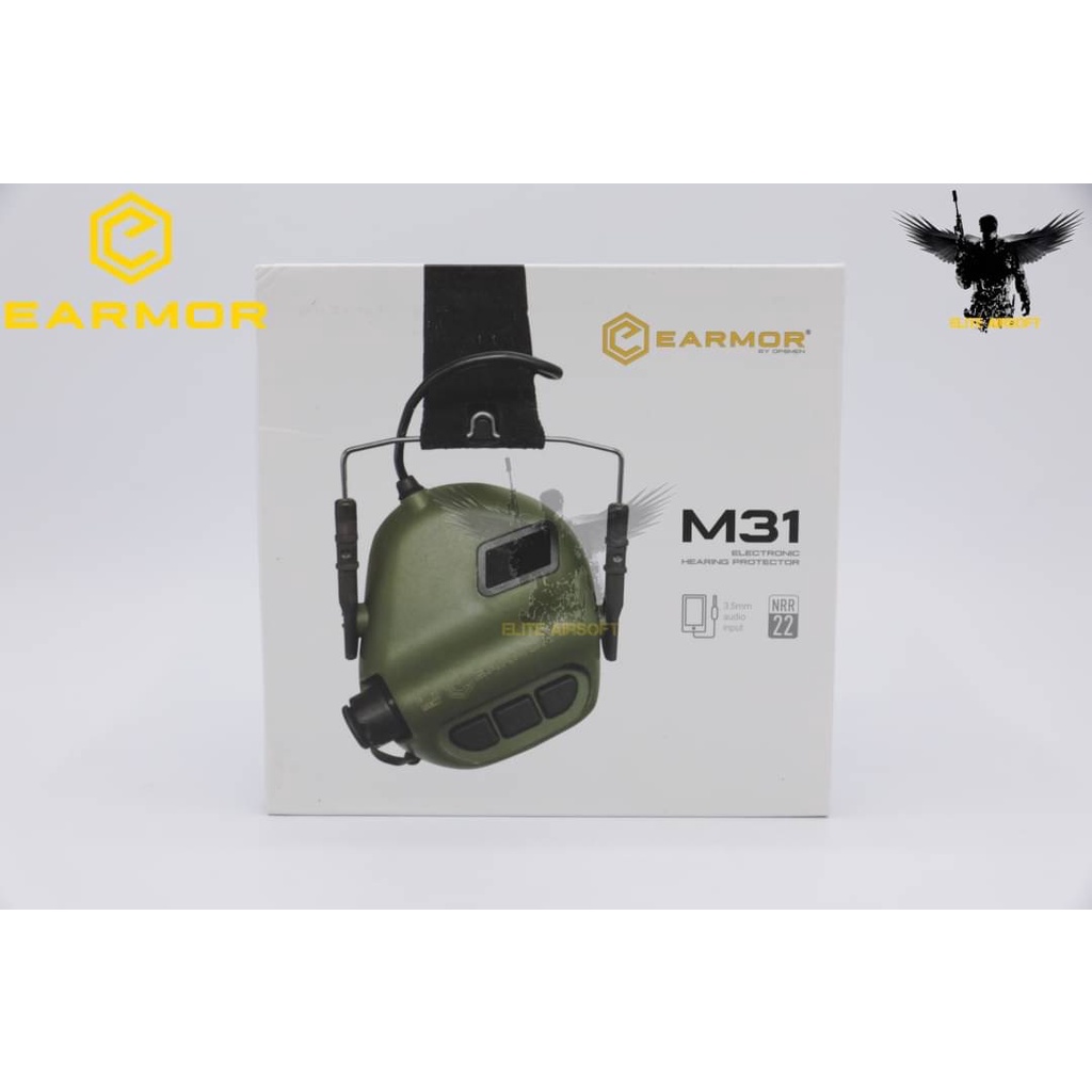 หูฟังตัดเสียง ยี่ห้อ Earmor รุ่น M31 Mod3 (ไม่มีไมค์) | Shopee Thailand