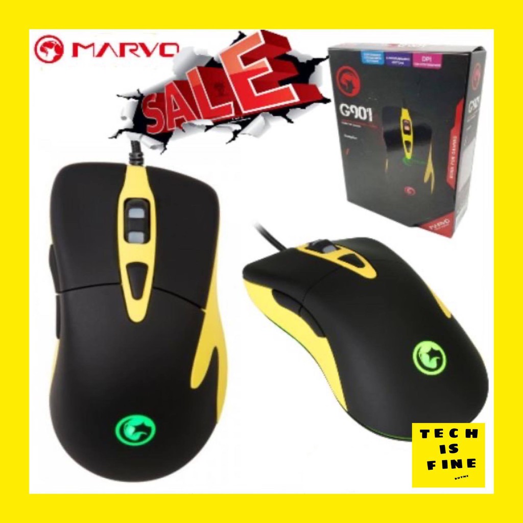 Marvo G901 Macro Advanced Configurable Gaming Mouse G901 เมาส์มาโคร ...