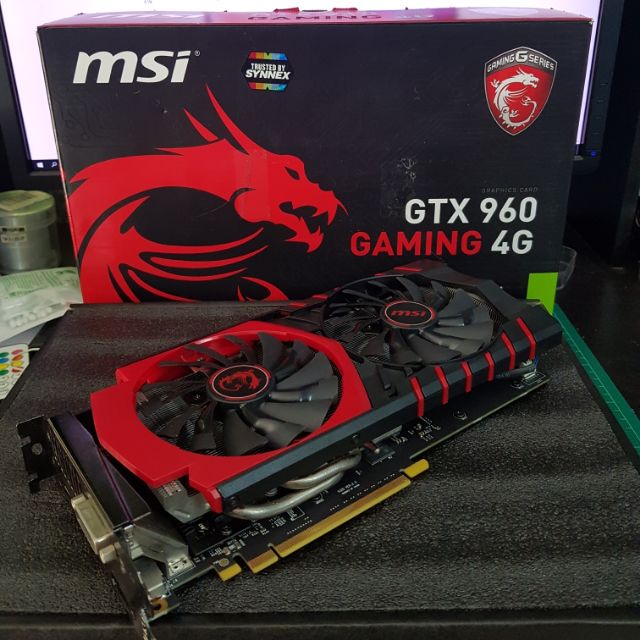 MSI GTX960 4G DDR5 สภาพสวยใช้งานปกติ | Shopee Thailand