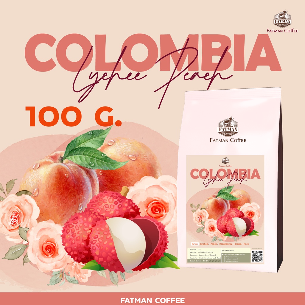 Colombia lychee peach CO_01 | Shopee Thailand