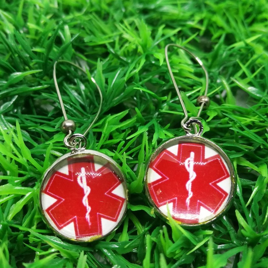 ต่างหู Red Star of Life | Shopee Thailand