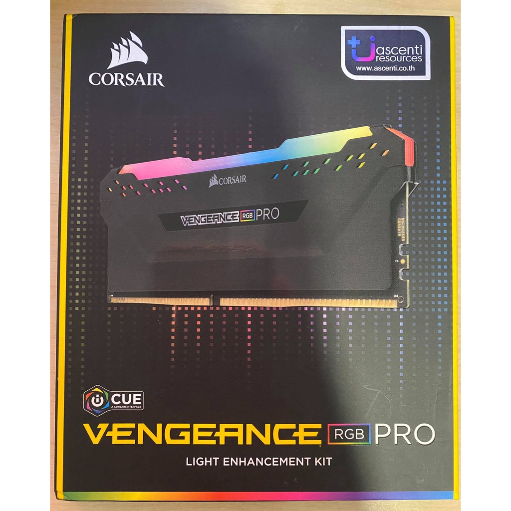 Ram Ddr4 Dummy Kit Corsair Vengeance Rgb Pro สองแถว แรมหลอก Shopee