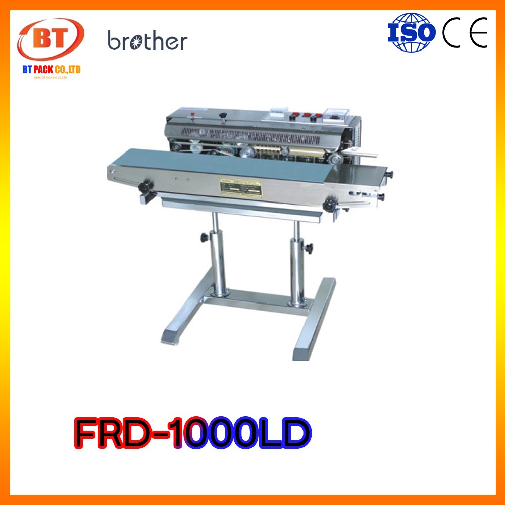 เครื่องซีลสายพานต่อเนื่องพิมพิ์วันที่ในตัว รุ่น FRD-1000LD | Shopee ...