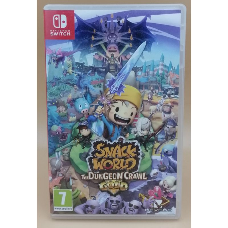 (มือสอง) มือ2 เกม Nintendo Switch : Snack World The Dungeon Crawl Gold ...