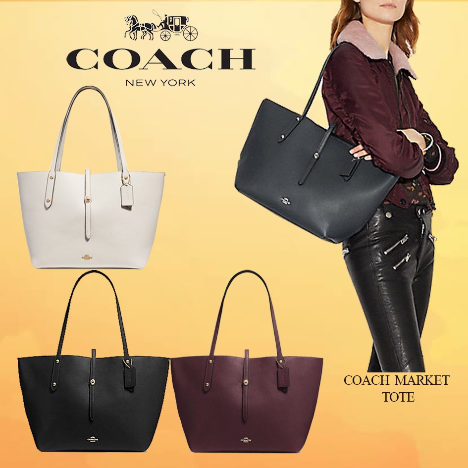 NEW COACH MARKET TOTE | Shopee Thailand