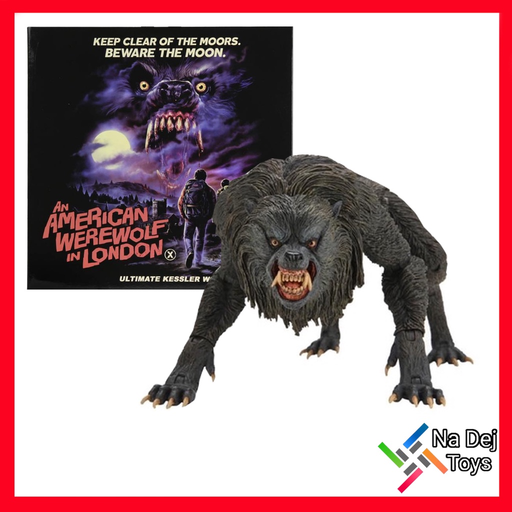 Neca Kessler Werewolf (An American Werewolf In London) 11" Figure เคสเล ...