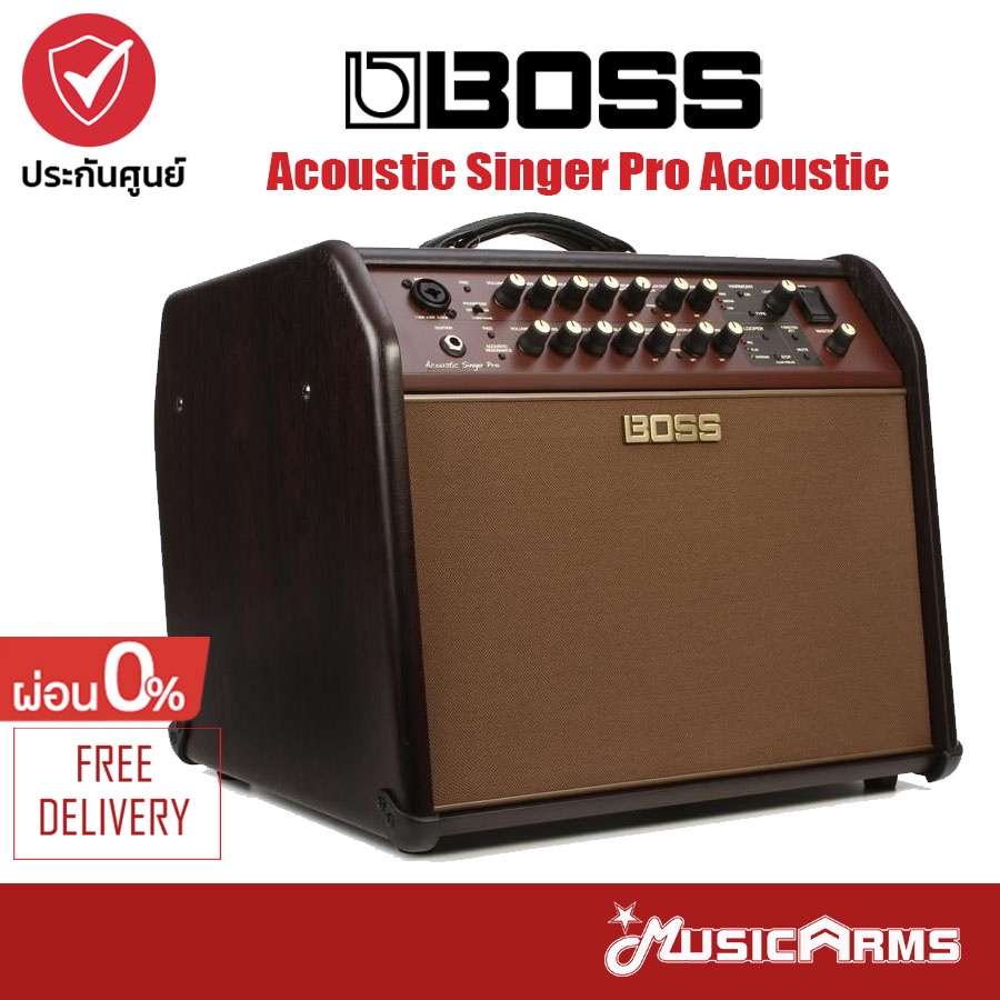 Boss Acoustic Singer Pro Acoustic Guitar Amps แอมป์กีตาร์โปร่ง รับ ...