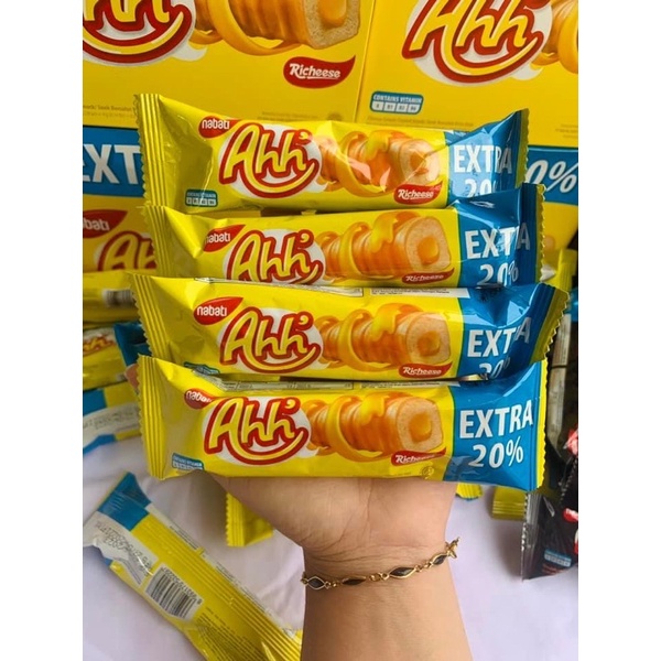 ️แบบใหม่ ️ขนม Ahh รสชีส รสช็อคโกแลต 20% | Shopee Thailand