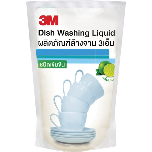 น้ำยาล้างจาน มะนาว 3M 550ml | Shopee Thailand