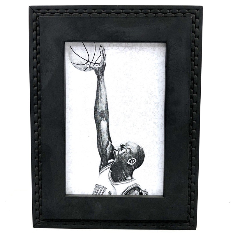 4x6" Michael Jordan NBA Bulls 23 Basketball บาสเกตบอล Collection ไม้แท้ ...