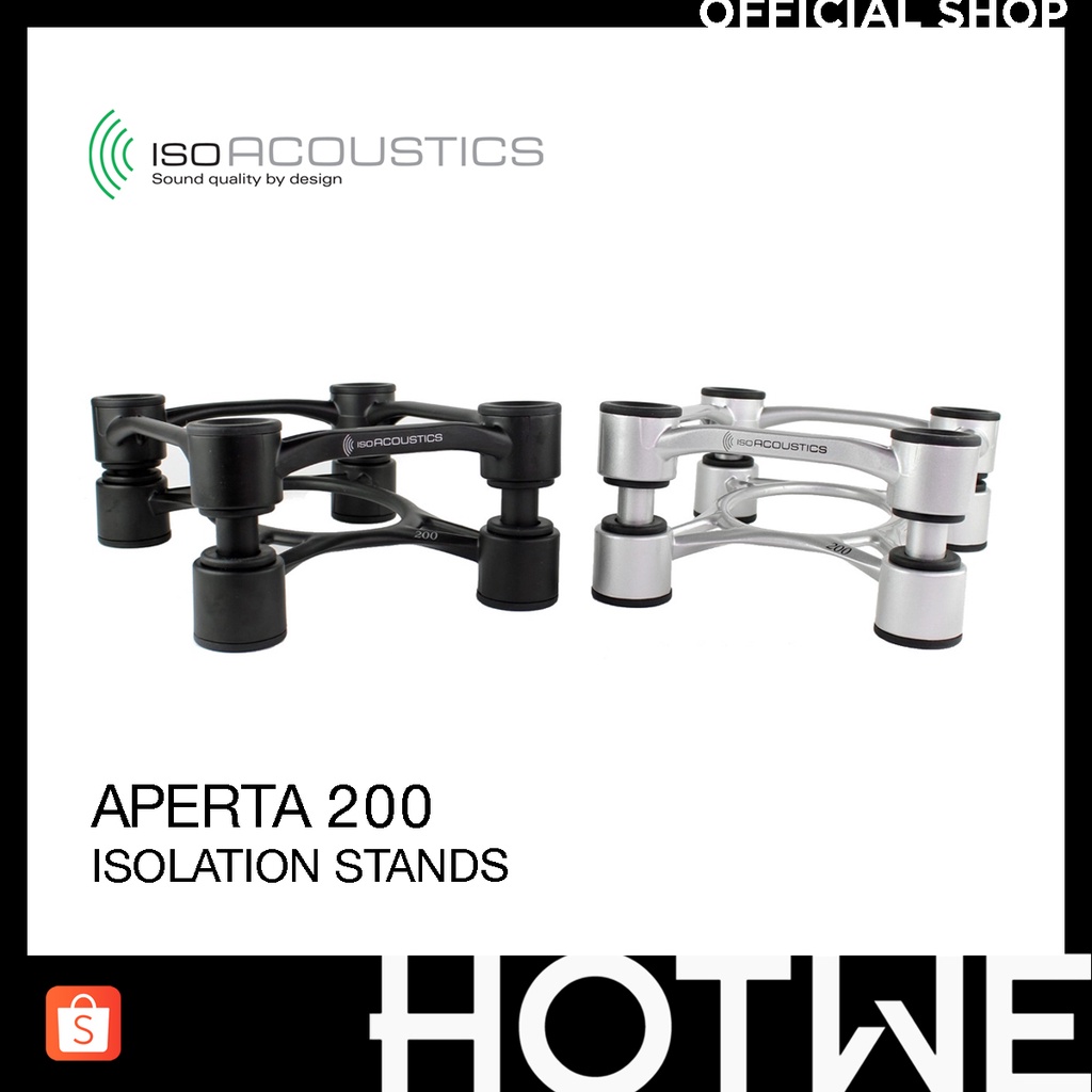 IsoAcoustics Aperta 200 - ขาตั้งตัวกรองสัญญาณรบกวน - Isolation Stands ...